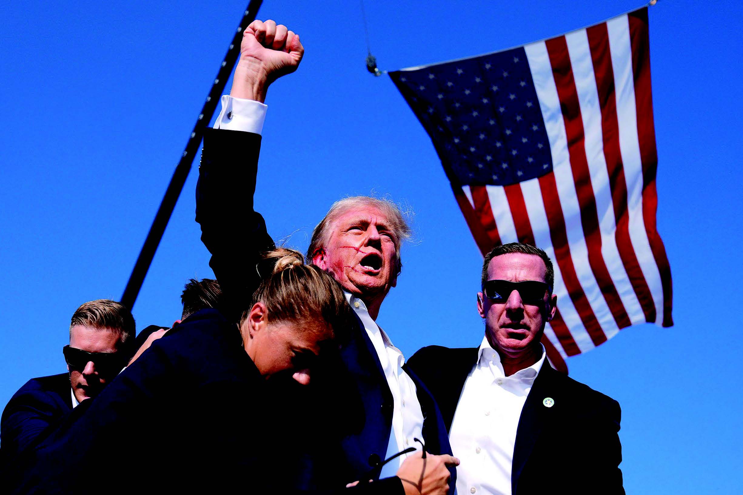 Sniper Hits Trump - Not Fatal | fgazette.com